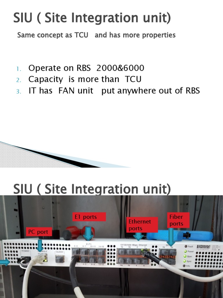 Configuring and Upgrading a Site Integration Unit (SIU) Using Scripts | PDF