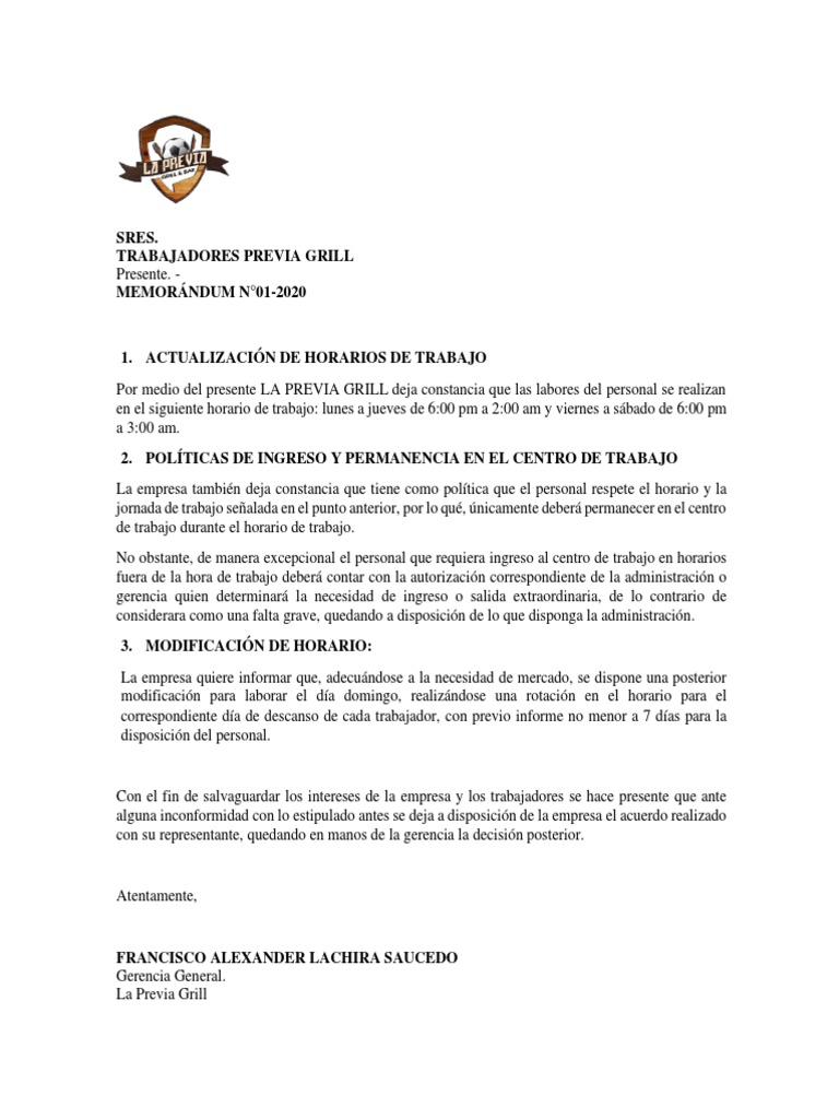 Carta Informativa | PDF