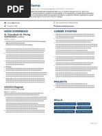 Yale SOM Resume Template | PDF | Titles | Educational Assessment And ...