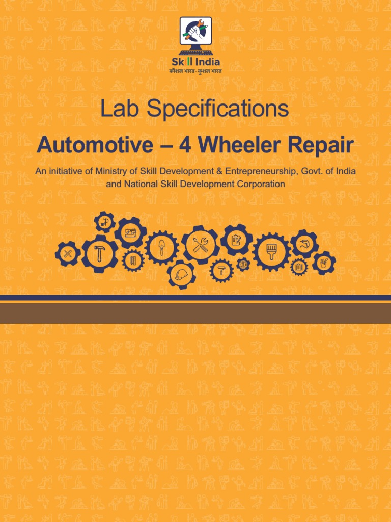 Lab Specifications - 4 Wheeler | PDF | Manual Transmission ...