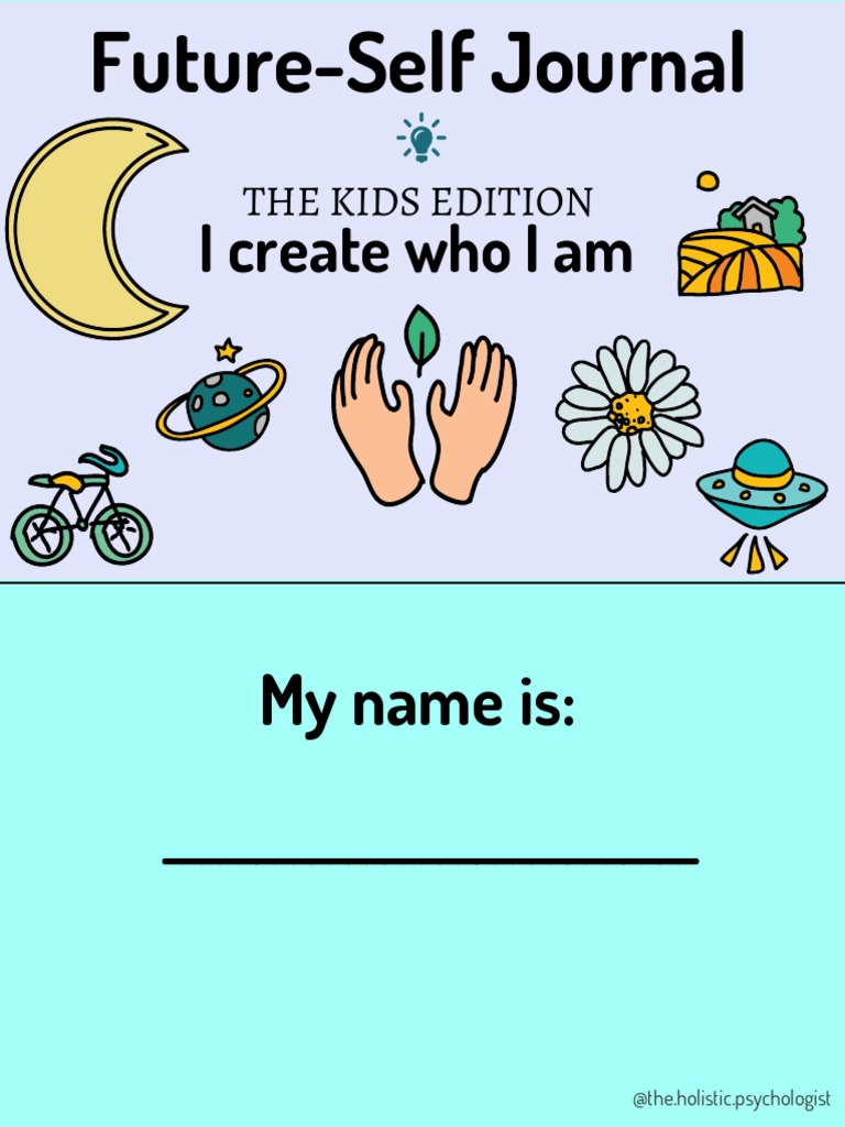 Kids' Future-Self Journal Template | PDF