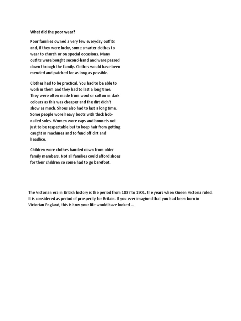 Victorian Era Research | PDF | Victorian Era | Child Labour