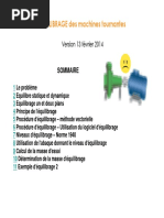 Chapitre 3 - Equilibrage Dynamique | PDF | Rotation | Mécanique