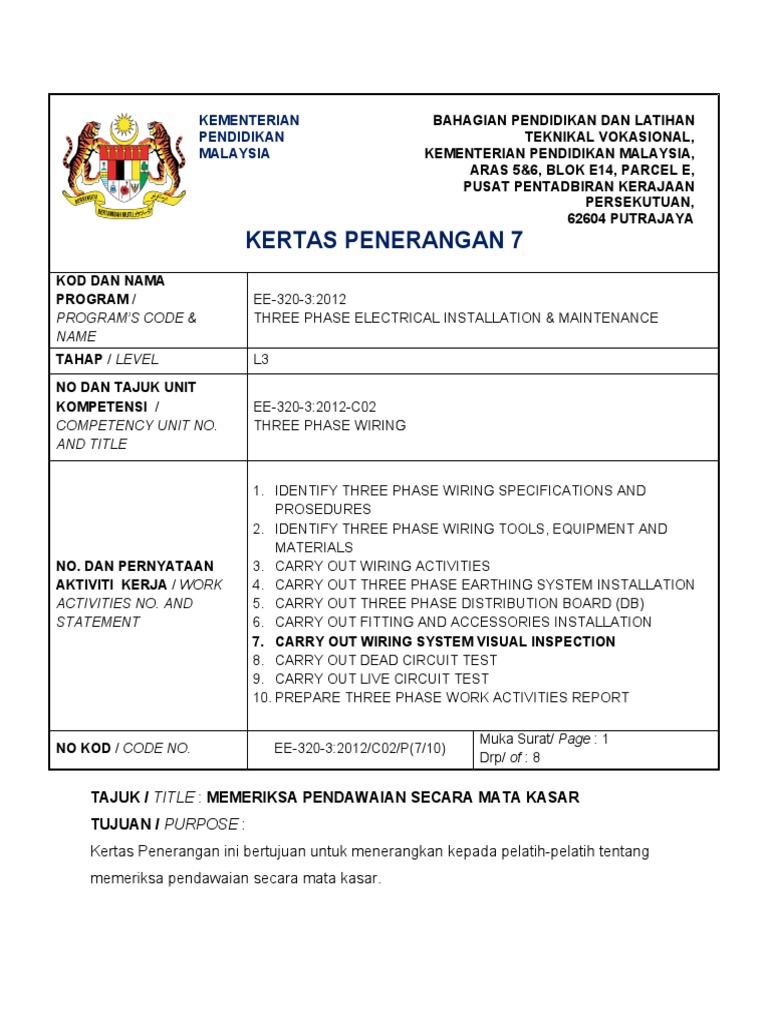 Wim Kp 7 Three Phase Pdf Pdf