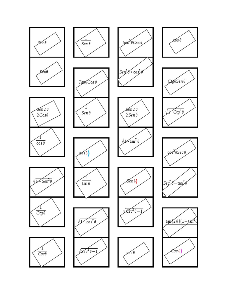 Domino Trigonometrico | PDF
