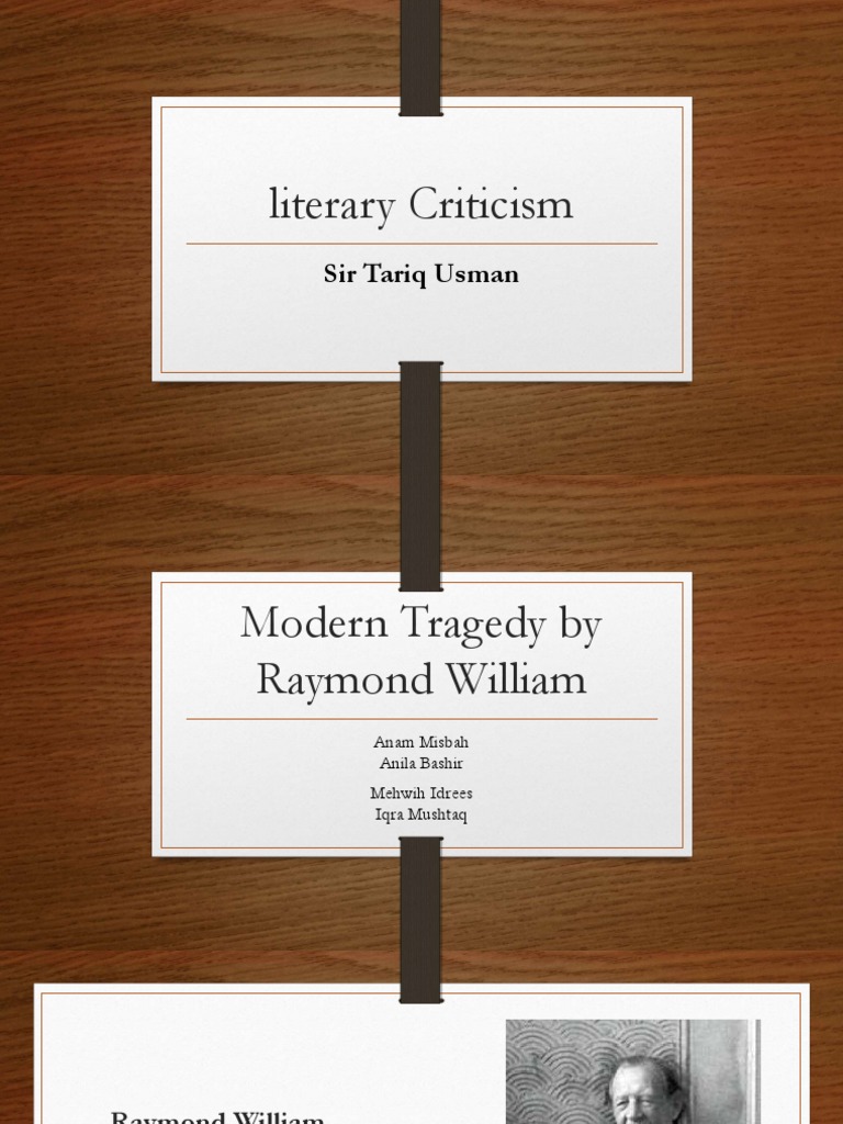 Modern Tragedy-Slide PDF | PDF | Tragedy | Georg Wilhelm Friedrich Hegel