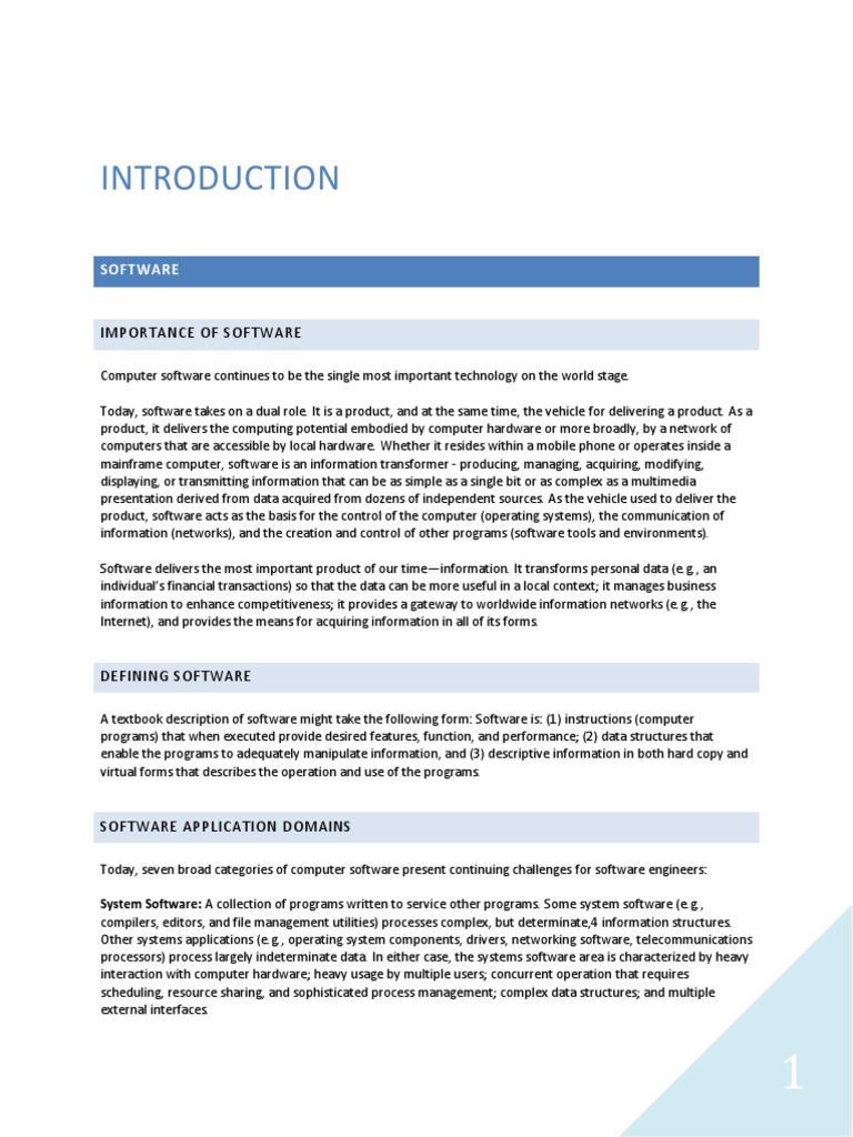 Importance of Software | PDF | Web Application | Application Software