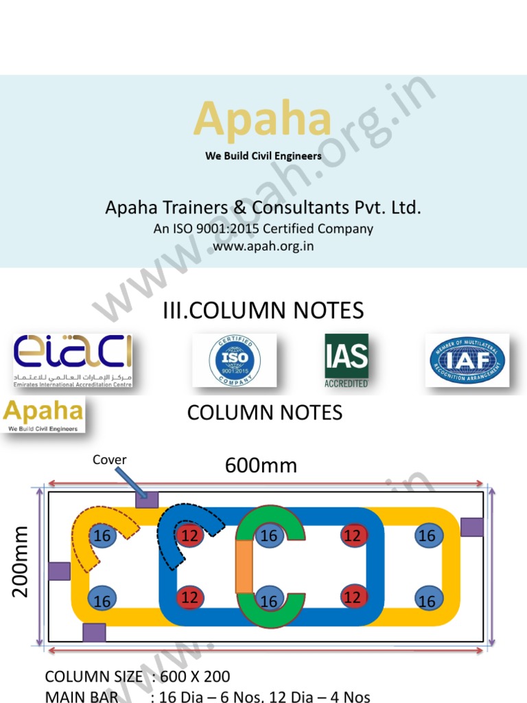 RCC-Column-Notes - Apaha-Trainers-and-Consultants-Punjisksjd ...