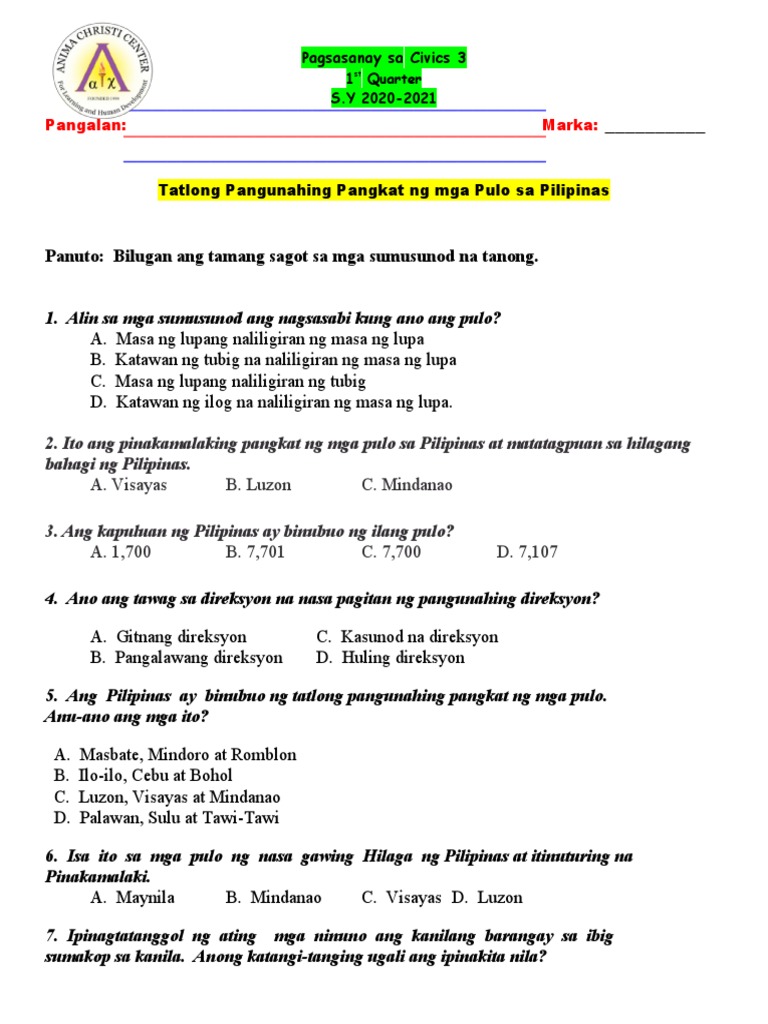 Pulo NG Pilipinas | PDF