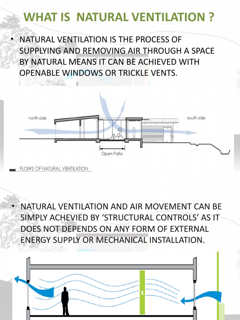 Natural Ventilation Techniques in Architecture | PDF | Ventilation ...