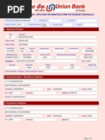 Kina Bank Personal Account Opening Form | PDF | Cheque | Banks