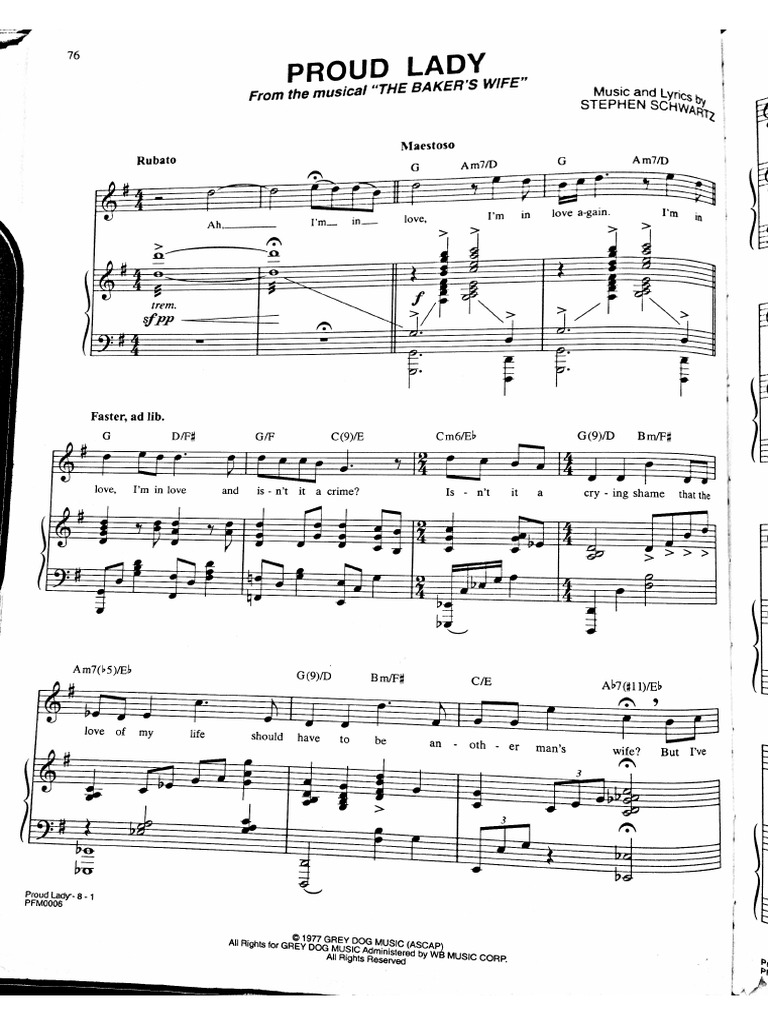 Proud Lady (1977) | PDF