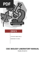 Csec Lab Format | PDF | Experiment | Methodology