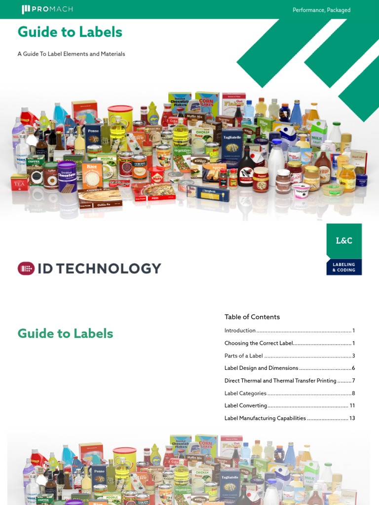 Guide To Labels Ebook | PDF | Adhesive | Printing