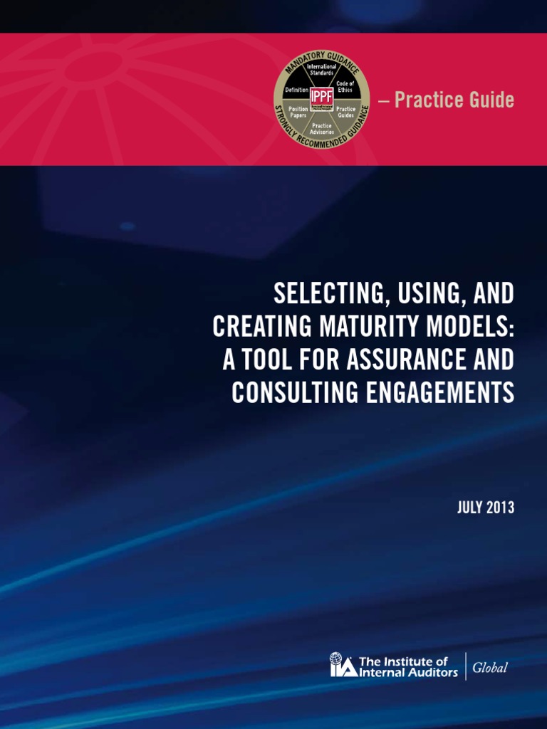 PG Maturity Models | PDF | Internal Audit | Audit