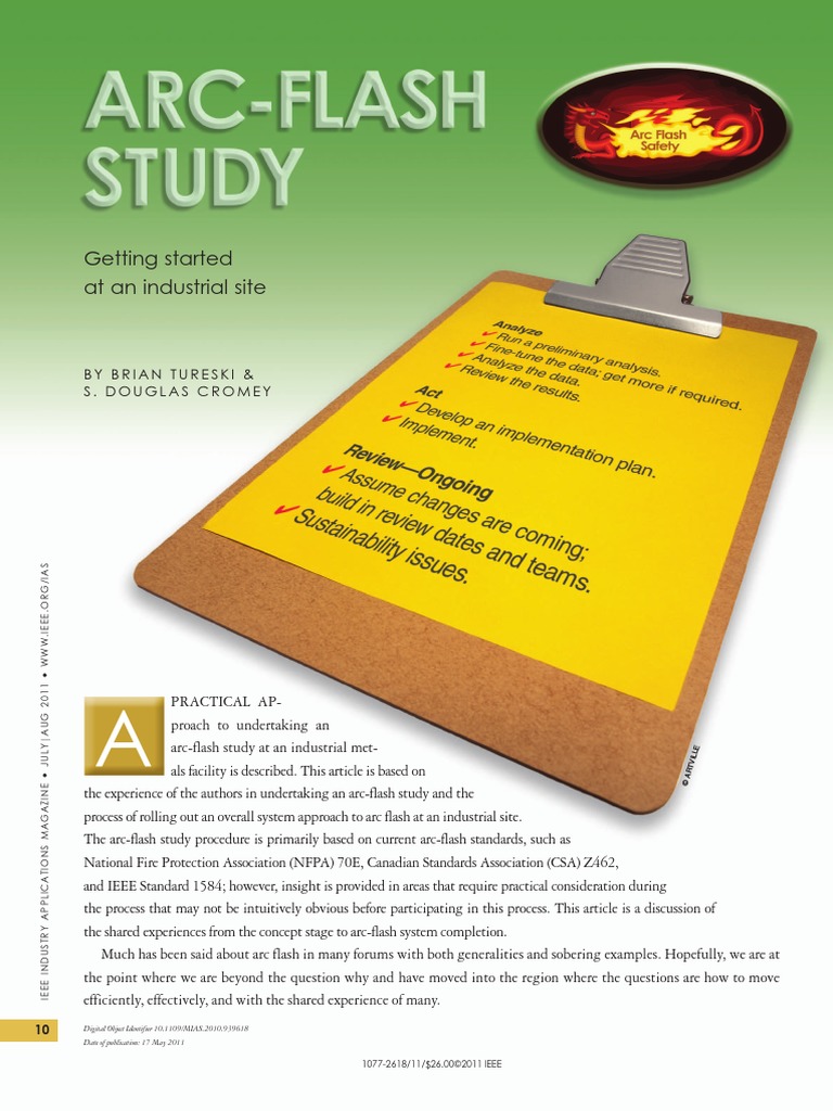 Arc Flash Study | Download Free PDF | Fuse (Electrical) | Electricity