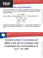 Calculating PH-pOH POGIL Answers | PDF