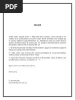 Ejemplo de Circular Informativa | PDF | Business