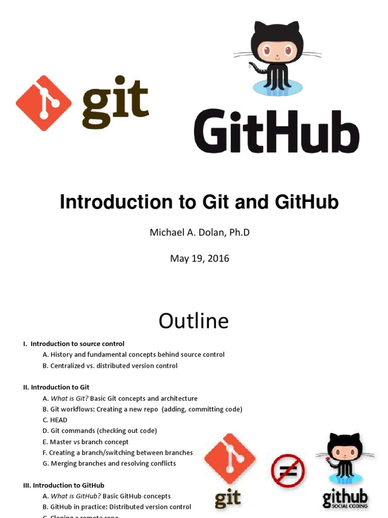 Git Github PDF | PDF | Version Control | Free Content
