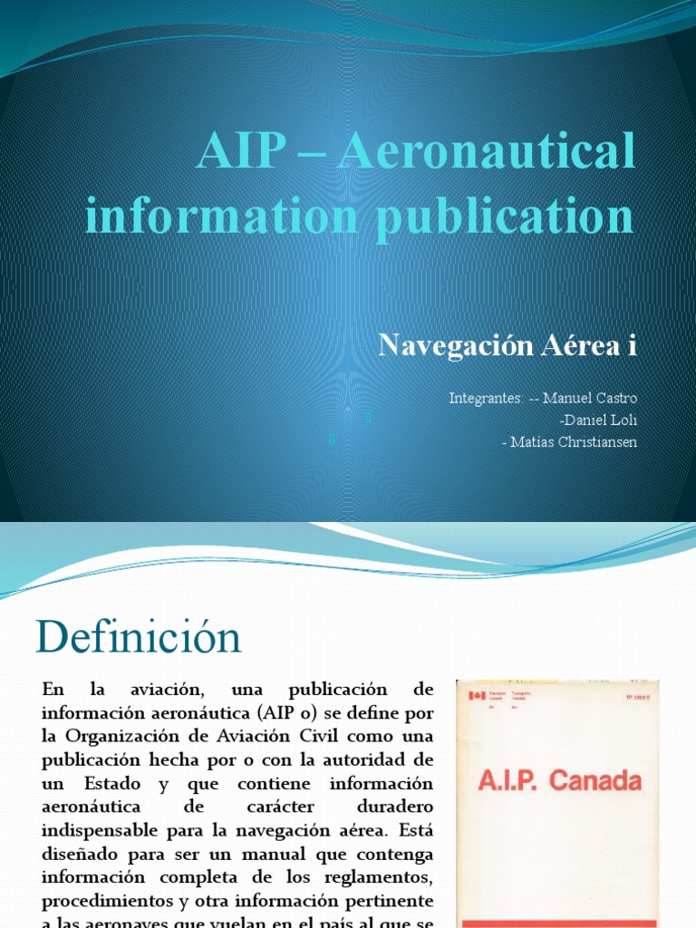 AIP: Publicación de Información Aeronáutica | PDF | Control de tráfico ...