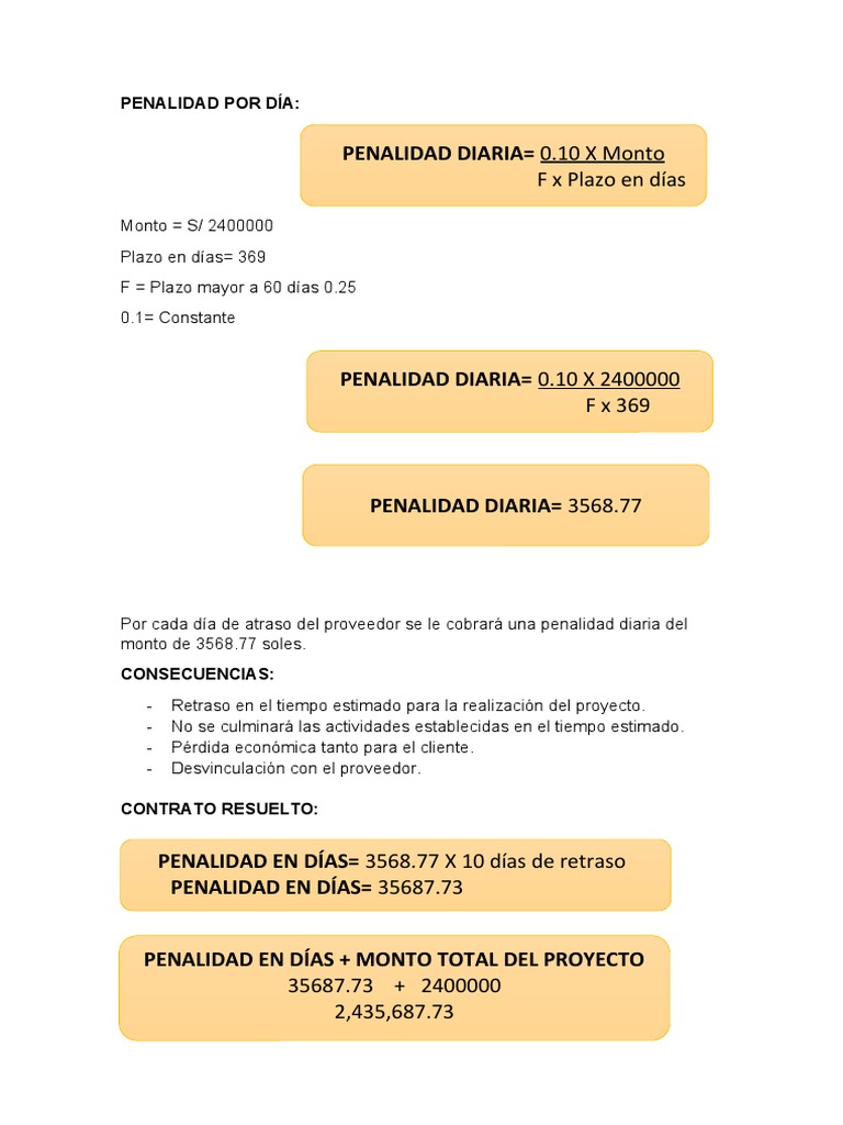 PENALIDAD | PDF