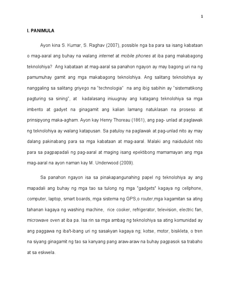 Filipino Research | PDF