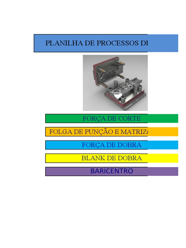 Processos de Estampagem | PDF | Elementos metálicos | Engenharia Mecânica