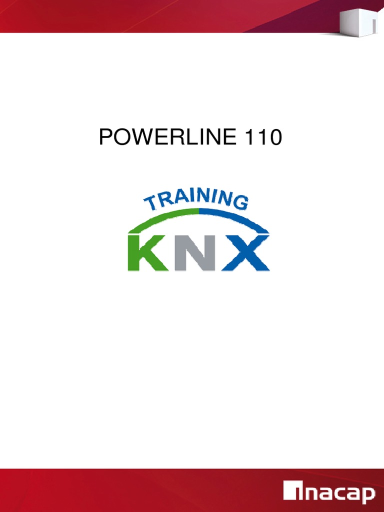 Curso Básico de KNX Powerline 110 | PDF | Filtro electronico ...