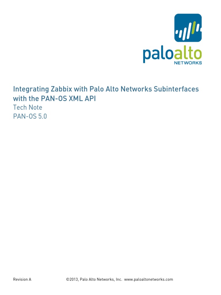 Integrating Zabbix and PA Subinterfaces Via API | PDF | Application Programming Interface ...