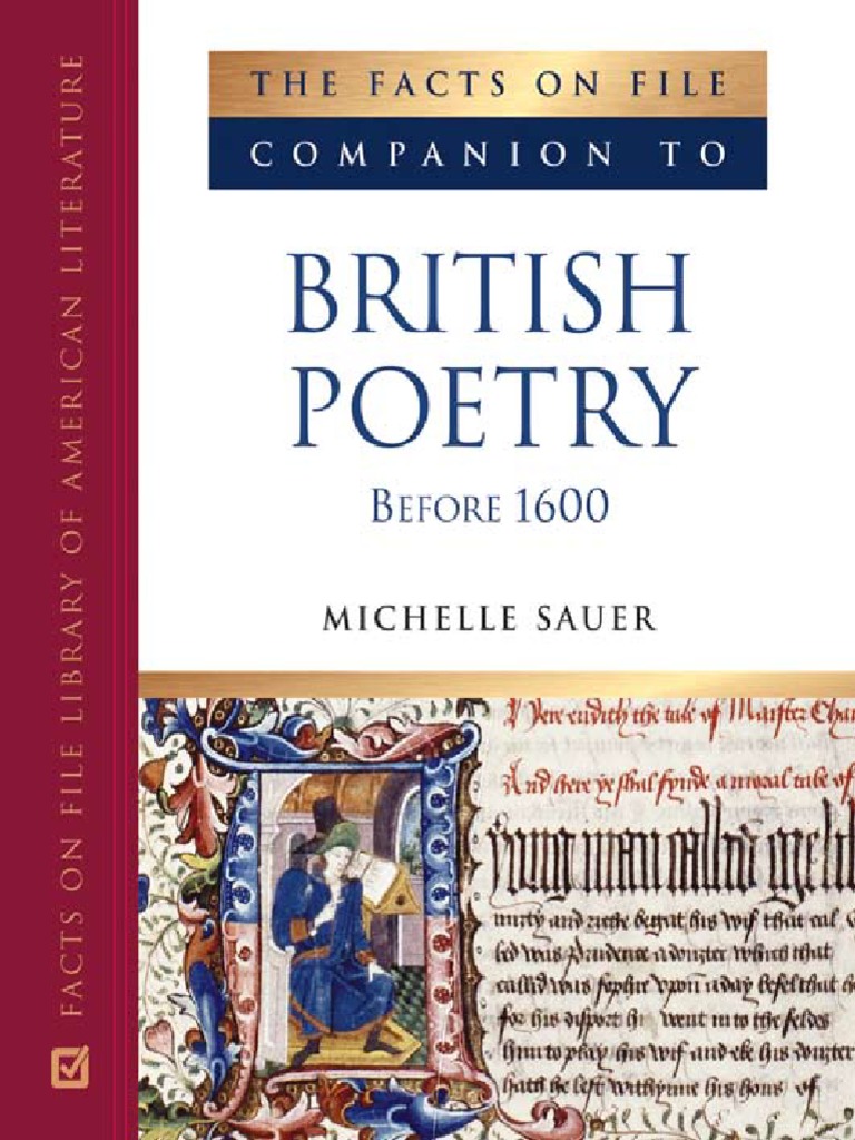 British Poetry Before 1600 PDF | PDF | Metre (Poetry) | Poetry