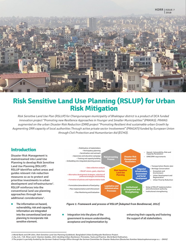 Learning Document Issue 7 - Risk Sensitive Land Use Planning For Urban ...