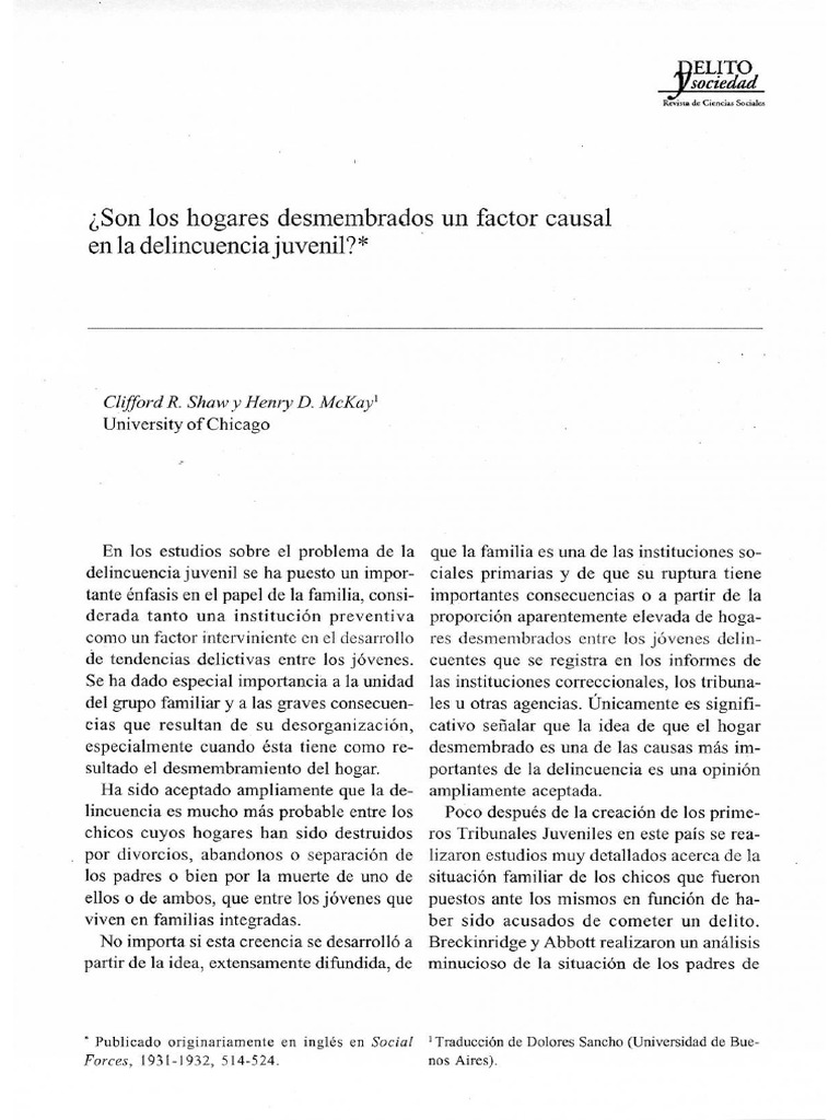 03. Son los hogares desmembrados un factor causal en la delincuencia ...
