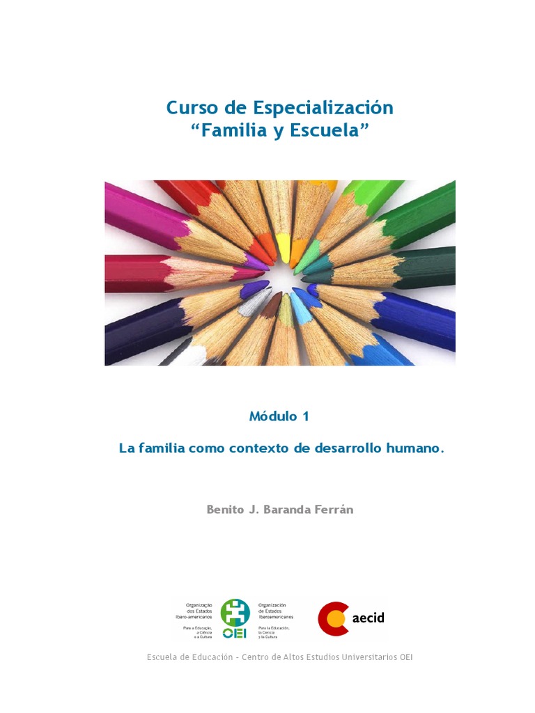 La Familia Como Contexto de Desarrollo Humano. B Barnada PDF | PDF | Familia | Instituciones ...