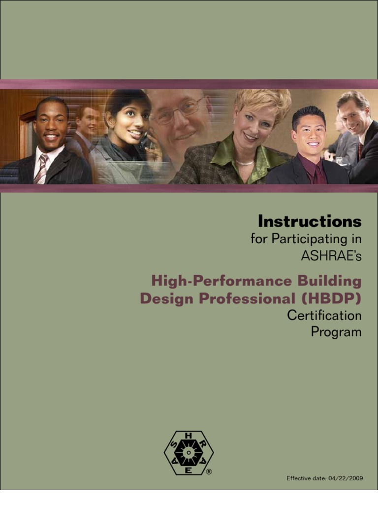 Ashrae High-Performance Building Design Professional (HBDP) | PDF ... Ashrae High-Performance Building Design Professional (HBDP) | PDF ...
