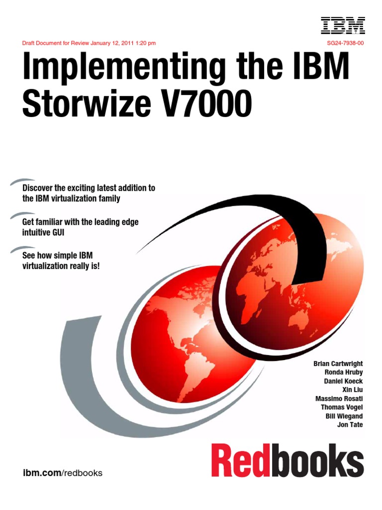 Sg247938 Implementing The Ibm Storwize V7000 Pdf Intellectual Works Computer Engineering