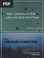 Agile Coach in A Nutshell | PDF | Agile Software Development | Mentorship