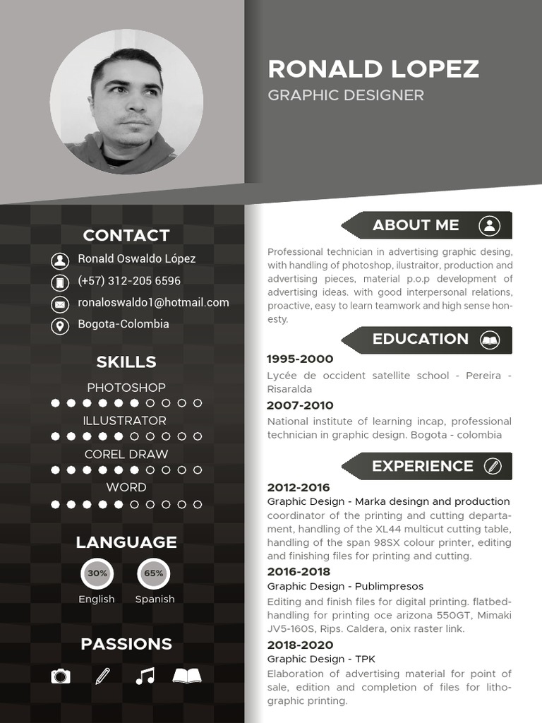 CV Ronald Oswaldo Lopez | PDF