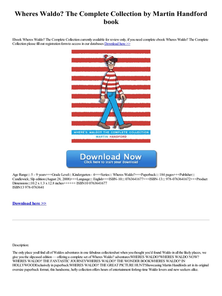 Where's Waldo? Complete Collection Guide | PDF