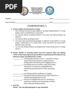 Halimbawa NG Tekstong Prosidyural | PDF