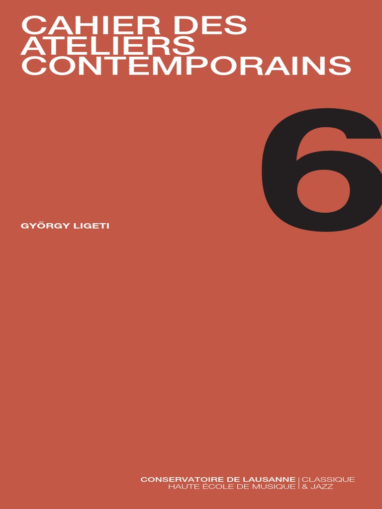 Portrait de György Ligeti en musique | PDF | Harmonie | Concerto