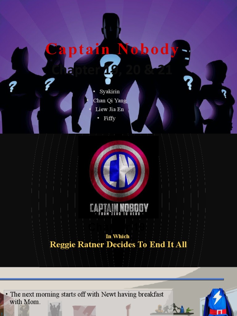Captain Nobody: Chapter 19, 20 & 21 | PDF