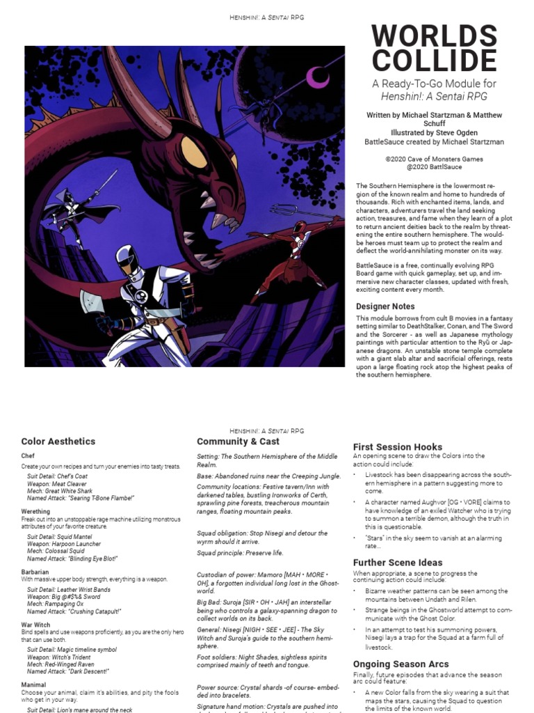 Worlds Collide Module | PDF