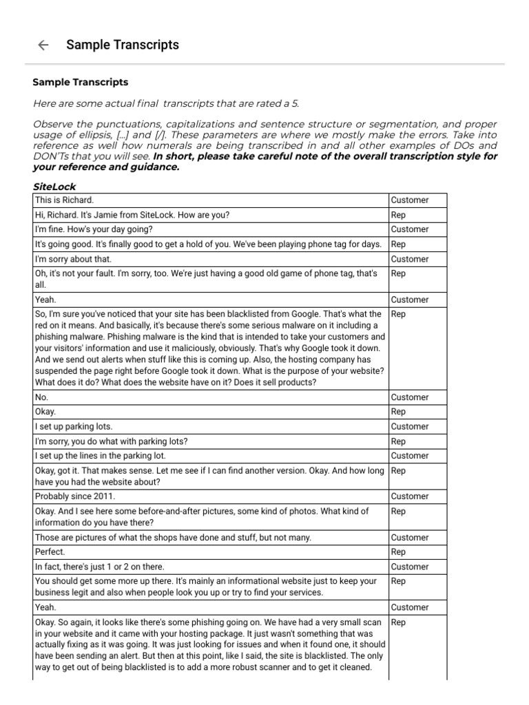 QA WORLD Sample Transcripts | PDF | Computing | Computing And Information Technology