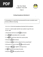 Punctuation and Grammar Worksheet (Grade 3) | PDF