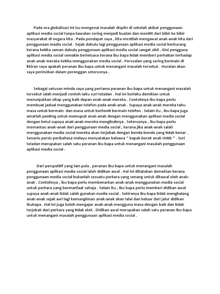 Latihan Karangan BM | PDF