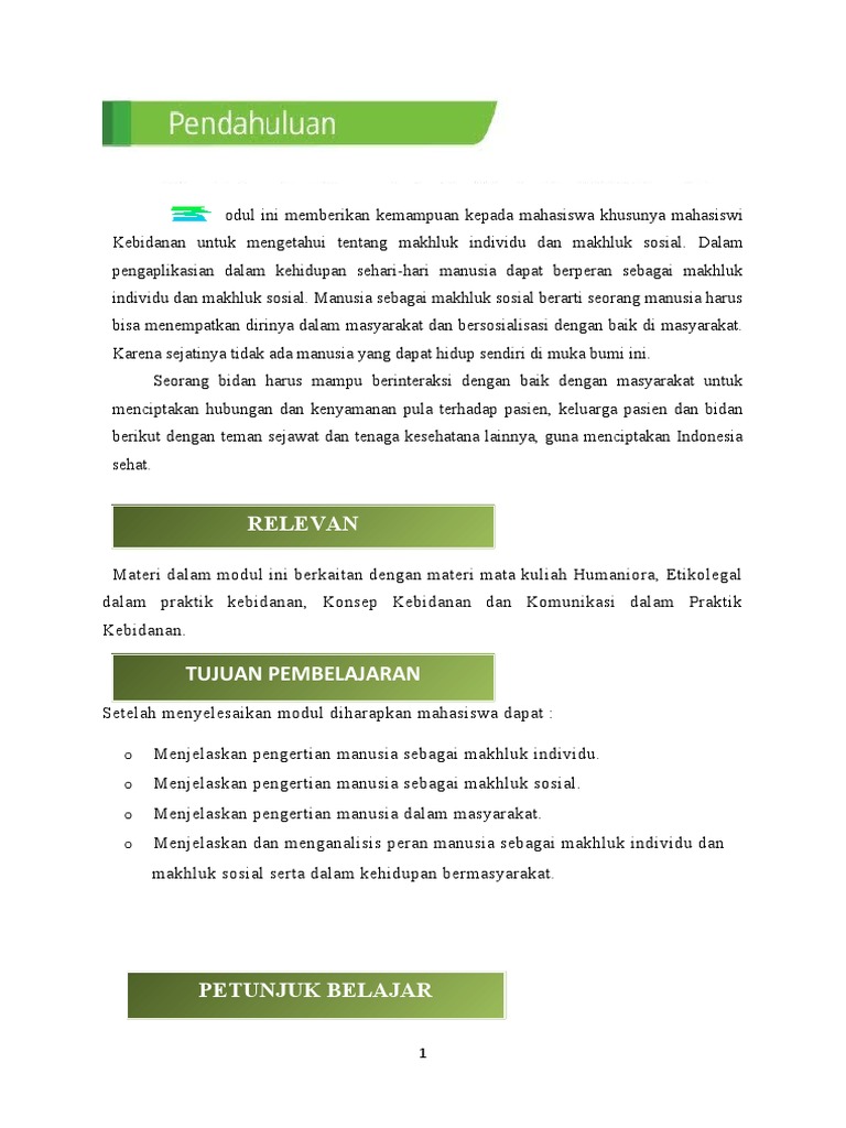 Modul Praktek Isbd Baru | PDF