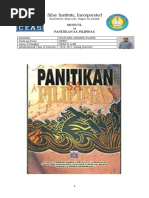 Panitikan-ng-Pilipinas-module 1 | PDF