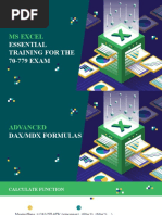 DAX Cheat Sheet | PDF | Trigonometric Functions | Function (Mathematics)