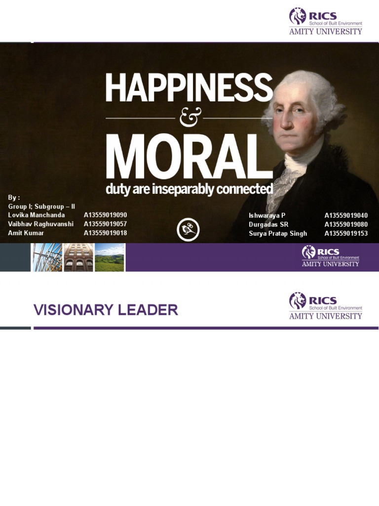 George Washington's Leadership Traits | PDF