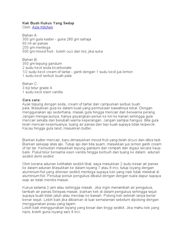 Koleksi Resepi | PDF